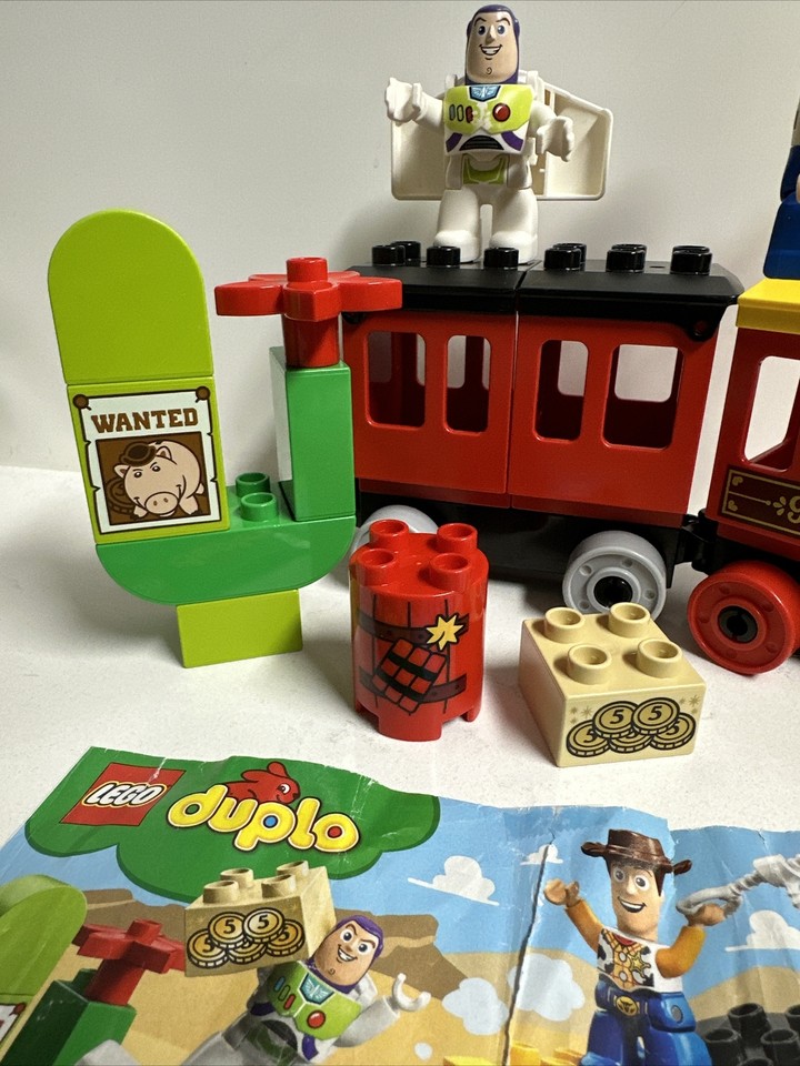 LEGO DUPLO Toy Story Train 10894 with Woody and Buzz Lightyear No Box ...