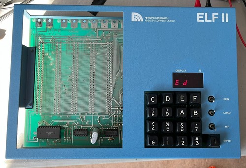 Netronics ELF II in Netronics Metal Enclosure - Tested RCA COSMAC 1802 ...