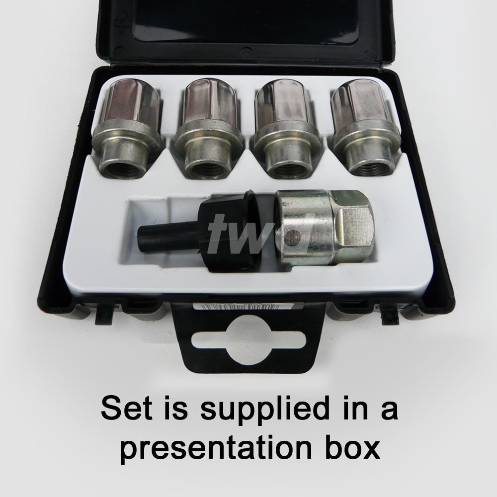 4x ALLOY WHEEL LOCKING NUTS FOR JAGUAR XJ-S XJS XJSC (1/2 UNF) LUG ...