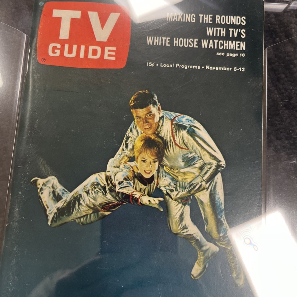 TV Guide November 6, 1965 June Lockhart & Guy Williams "Lost in Space ...