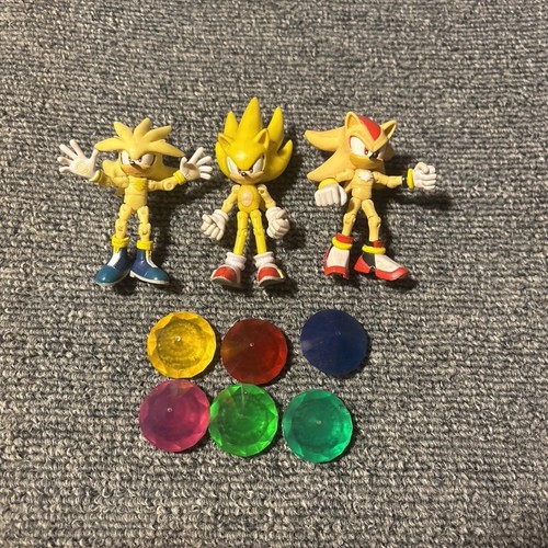Jazwares Sonic The Hedgehog Super Pack 3 Inch Figures With Chaos ...