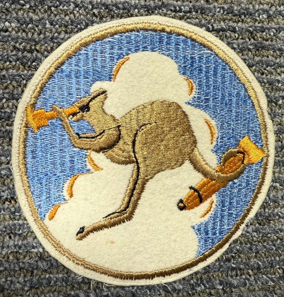 WW2 5th AF 19th Bomb Group, 435th Bomb Squadron Patch ,NICE | eBay