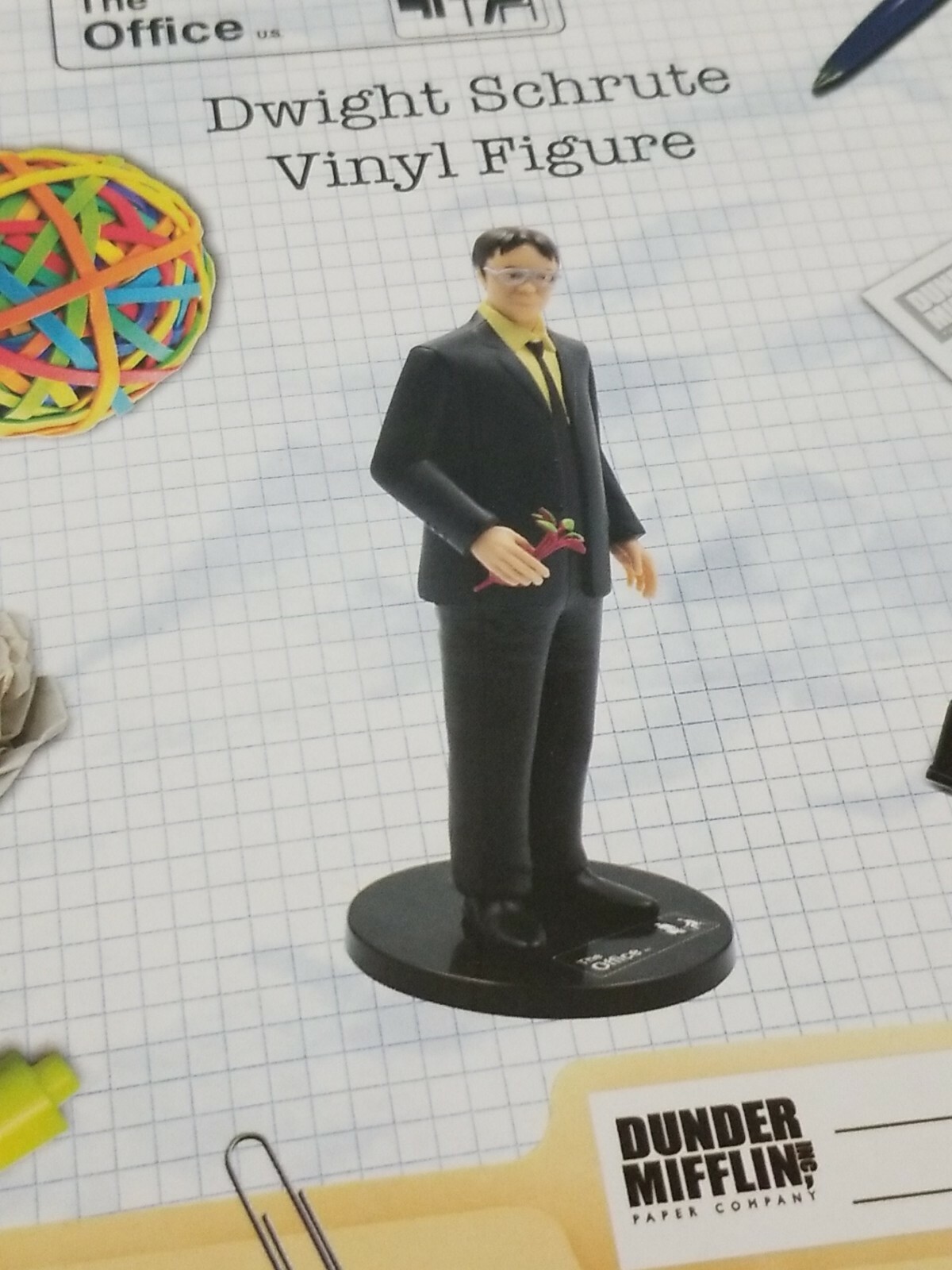 The Office Dwight Schrute Collectible Desktop Vinyl Figure Statue | eBay