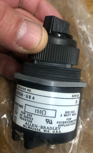 Allen Bradley 800H-UR4 Potentiometer, 150 ohms NOS | eBay