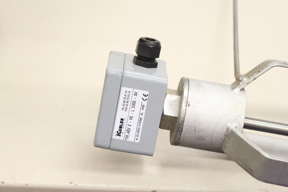 KUBLER AEV 2 Füllstandsensor Level Sensor KSR Transmitter AEV2-VK-L1000 ...