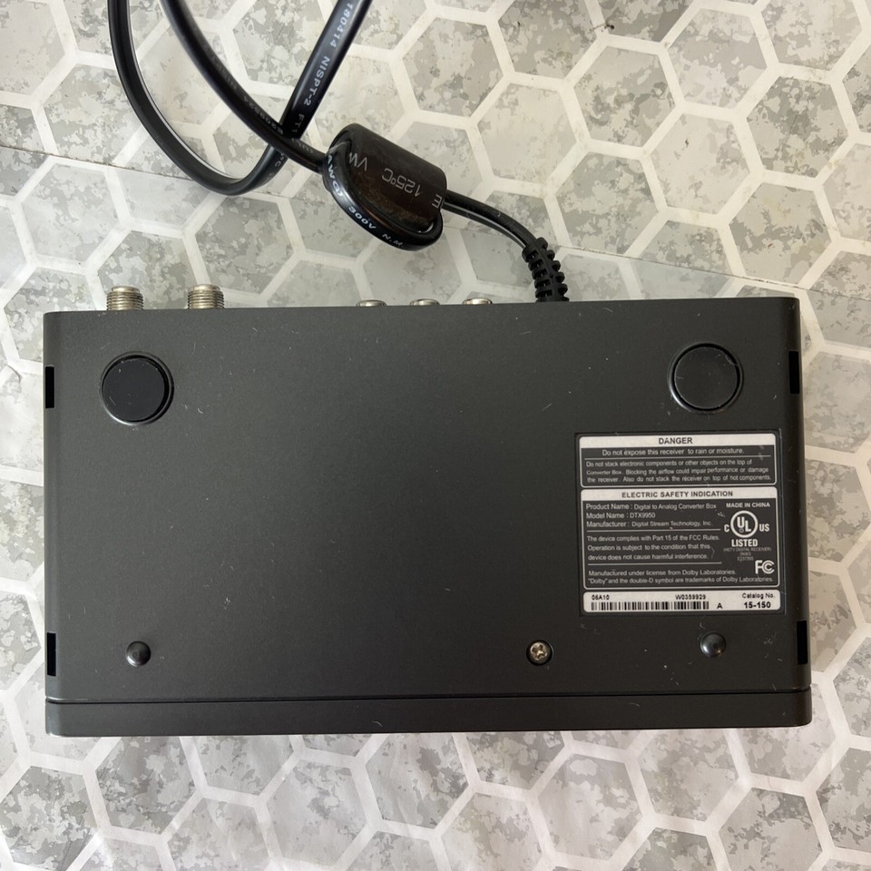 Digital Stream Dolby DTV Converter Box Only No Remote 15-150 | eBay