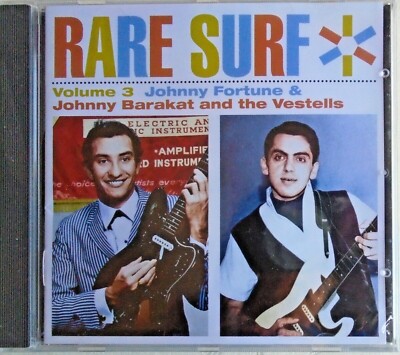 RARE SURF - CD - Johnny Fortune -J Barakat - The Vestells - VOLUME 3 ...