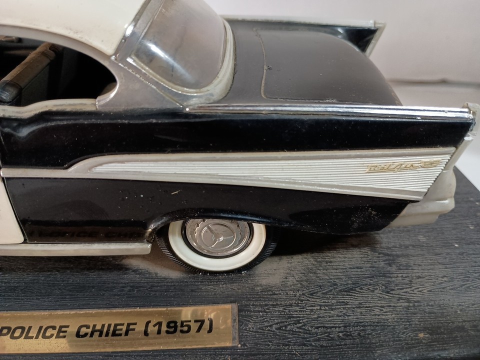 Vintage Road Legends 1957 Chevy Bel Air Police Chief Car | eBay