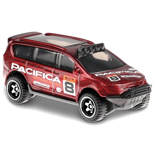 Hot Wheels Red Chrysler Pacifica Kids Model Diecast Toy Car Baja ...