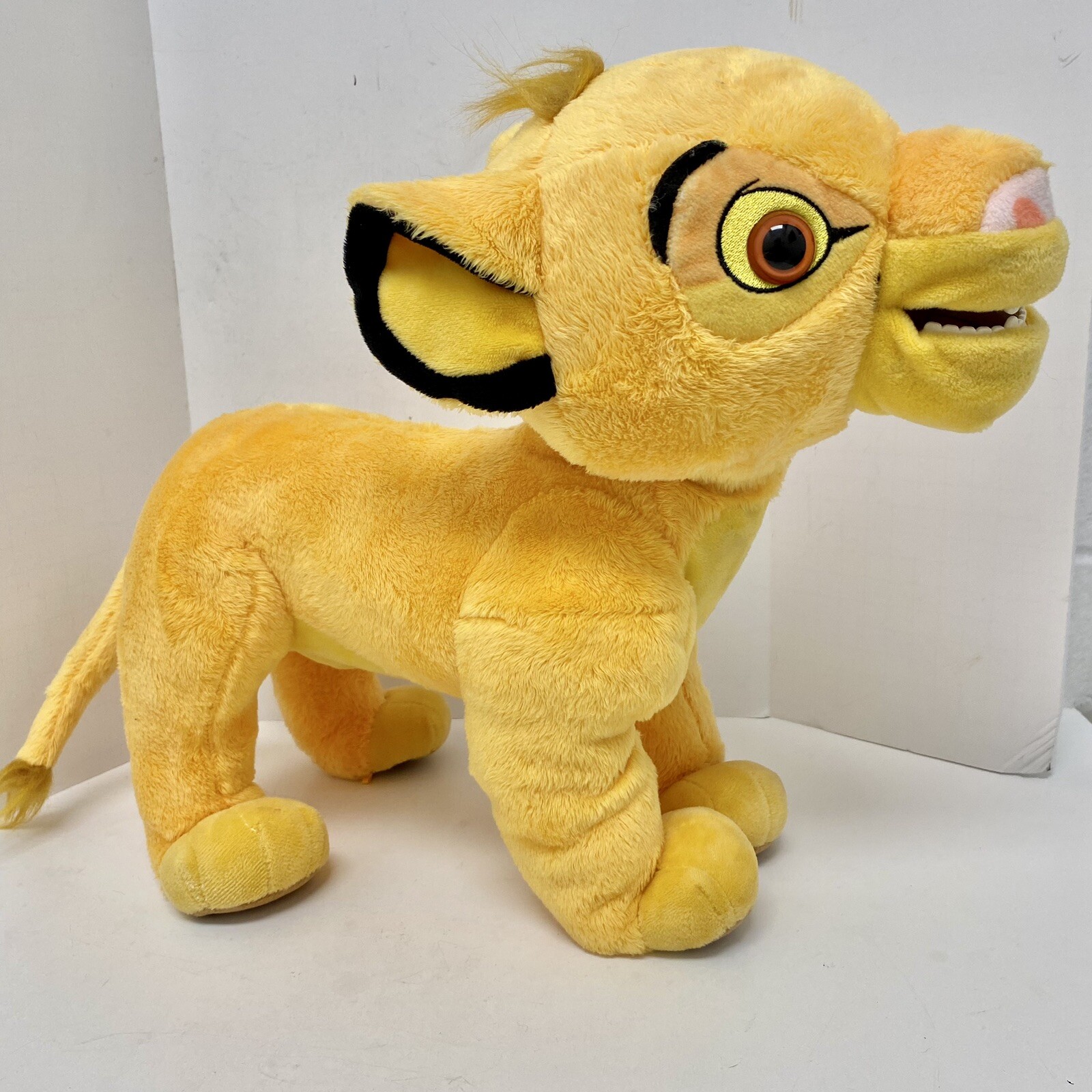 Disney The Lion King SIMBA TALK & ROAR 12" Animated Soft Deluxe Plush ...