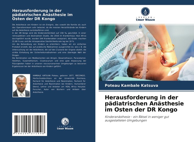 Herausforderung in der Pädiatrischen Anästhesie im Osten der Dr Kongo ...