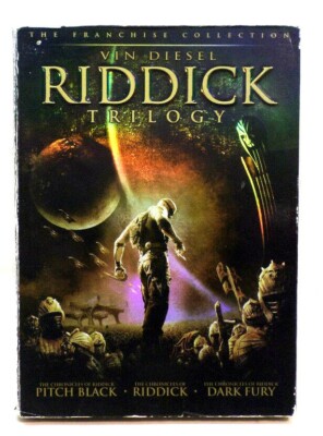 Riddick Trilogy DVD Collection (2 DVD Set) Vin DIESEL, Judi Dench (L24 ...
