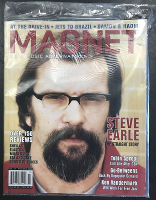 MAGNET MAGAZINE NOV 2000 #47 STEVE EARLE AT THE DRIVE IN JETS TO BRAZIL ...