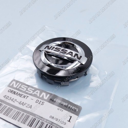 Genuine OEM Nissan Rogue Sentra Altima Murano Wheel Center Black Cap ...