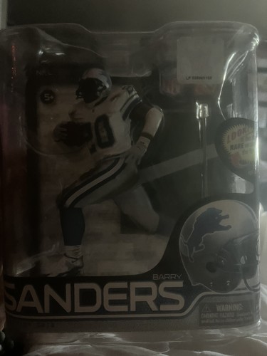 Ultra Rare McFarlane NFL Series 28 Barry Sanders Figure 1171/2000 | eBay