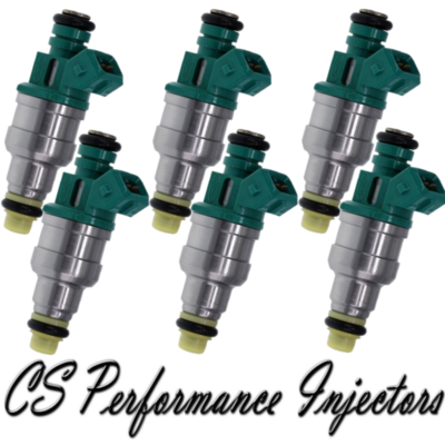 OEM Fuel Injectors (6) Set F6DE-A2A for 96-99 Ford Taurus 3.0 V6 Flex ...