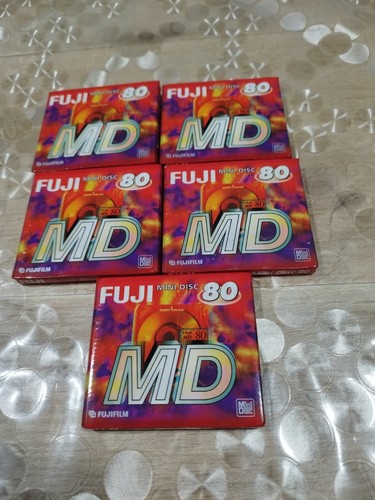 Lot De 5 Mini disc FUJI 80 Fujifilm A Saisir Neuf Célé | eBay