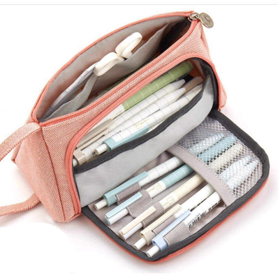 Multifunction Pencil Case Large Capacity Pen Box School Stationery ...