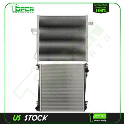 Fits Ford Explorer Mercury Mountaineer Replacement Radiator & Condenser ...