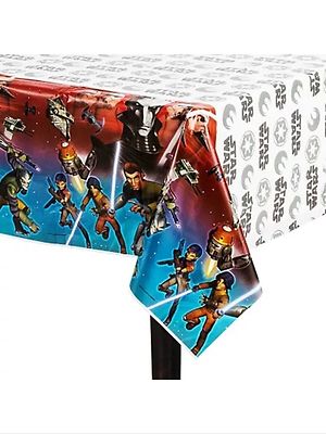 Star Wars Rebels Party Supplies Plastic Tablecloth table cover 54" x 96 ...