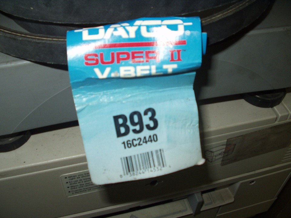 B93 DAYCO SUPER II V-BELT | eBay