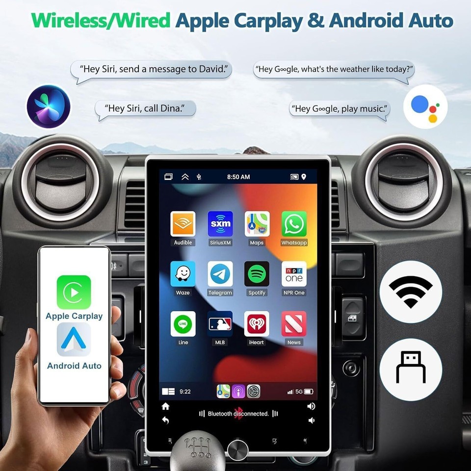 For 2018-2022 Mercedes Benz Sprinter 10.1" Android 15 Stereo Radio GPS ...
