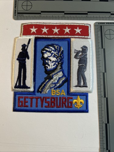 Vintage Gettysburg Trail Set Segments Trek Patch Boy Scouts BSA | eBay