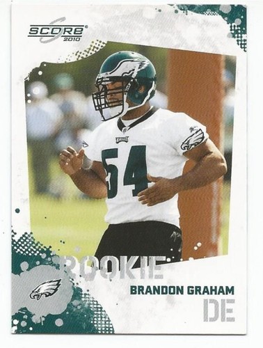 Brandon Graham 2010 Panini Score rookie card, #311, near mint-mint ...