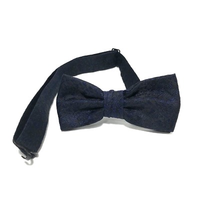 Vintage Bow Tie Mens Blue Pre Tied Andrew Fezza New Old Stock Wedding ...