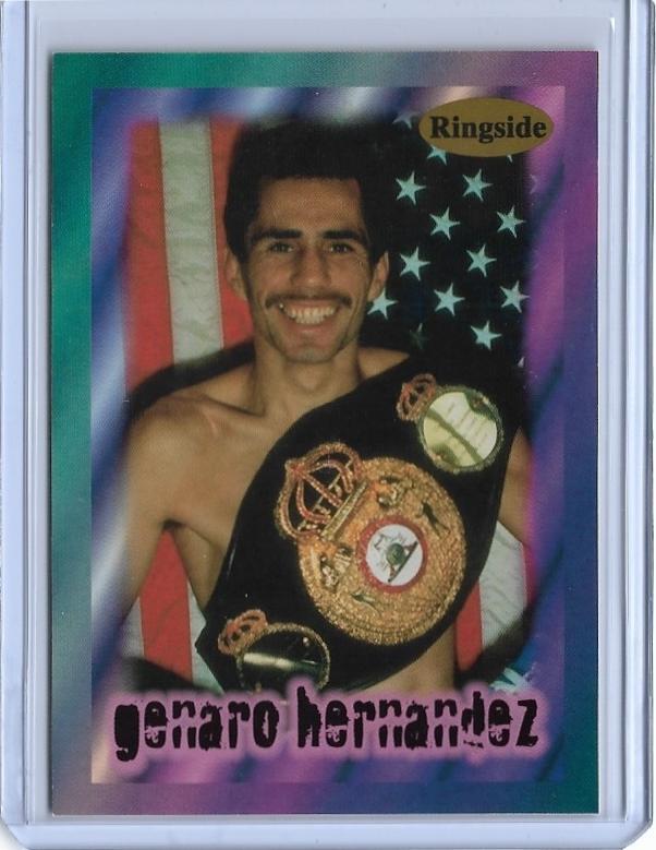 1996 RINGSIDE GENARO HERNANDEZ BOXING CARD #46 LA CALI | eBay