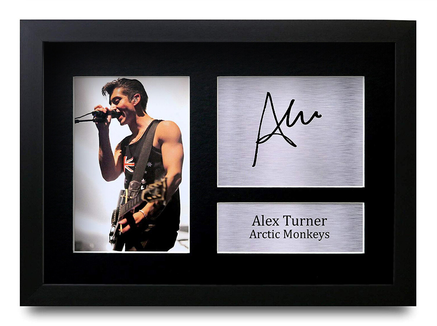 Alex Turner Signed Pre Printed Autograph A4 Photo Gift For an Arctic ...