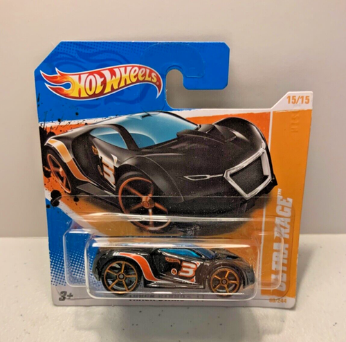 2011 Hot Wheels Mainline-Short Card-Ultra Rage, Black | eBay