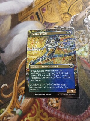 Coiling Oracle Borderless MTG Double Masters 2022 - Pack Fresh - | eBay
