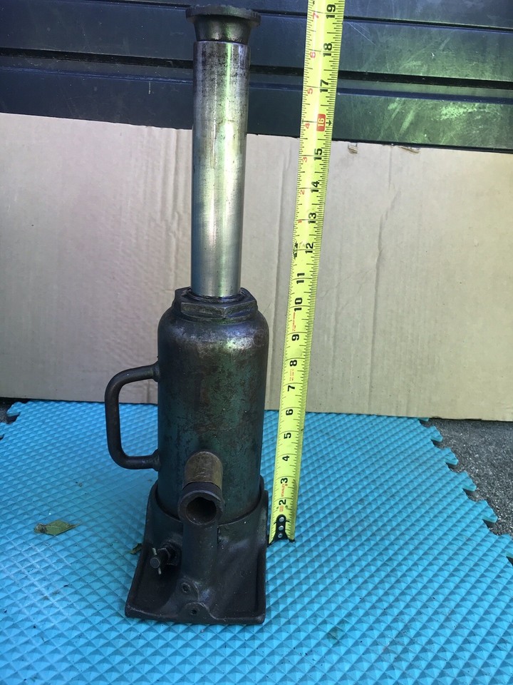 Vintage Walker Bottle Jack Racine Wis Mfg Co Tools USA | Aftermarket ...