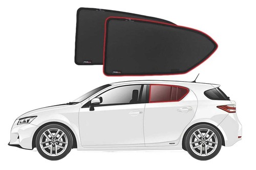 Genuine SNAPSHADES Car Rear Window Shades for Lexus CT 200H (2011-2022 ...