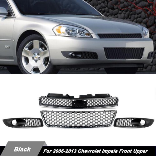 For Chevrolet Impala 2006-2013 Front Upper And Lower Grille and Fog ...