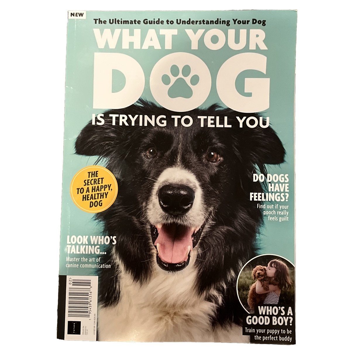 Dog Reading Magazine