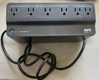APC Back-UPS 425 6 Outlets UPS and Surge Protector BE425M NO BATTERIES ...