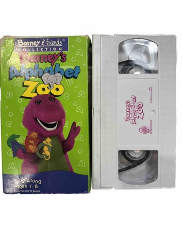 Barneys Alphabet Zoo Vintage VHS-Barney & Friends Collections 1994 ...