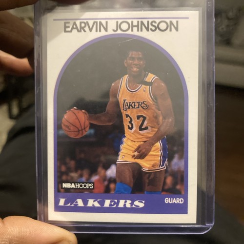** 1989-90 Hoops LA Lakers bball card #270 Earvin Johnson ** | eBay