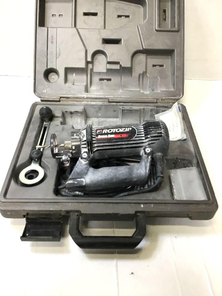 RotoZip SCS01 Spiral Saw with Cord and Case Tested/Works Great | eBay