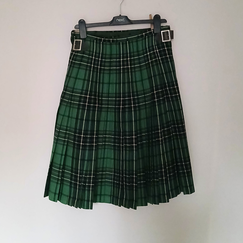 Vintage R W Forsyth of Glasgow and Edinburgh Kilt Size L Green Square ...