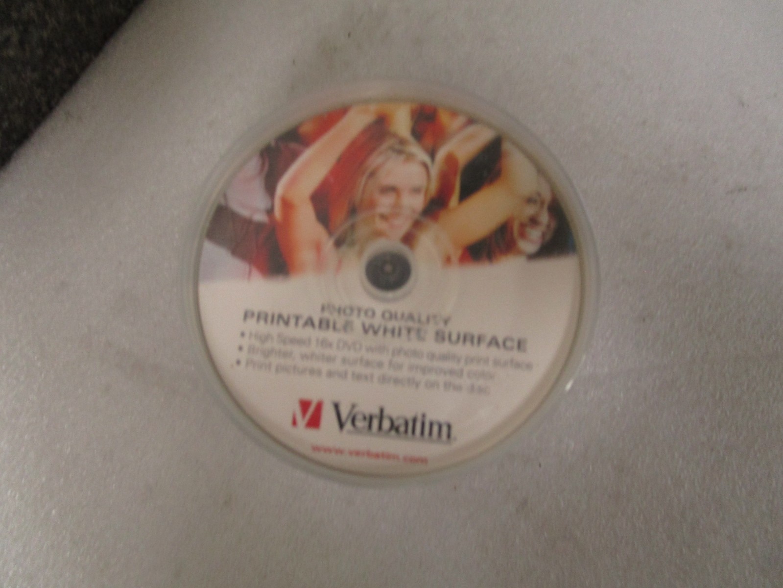 Verbatim DVD+R 100 Pack Discs 16x White Inkjet Printable Factory Sealed ...
