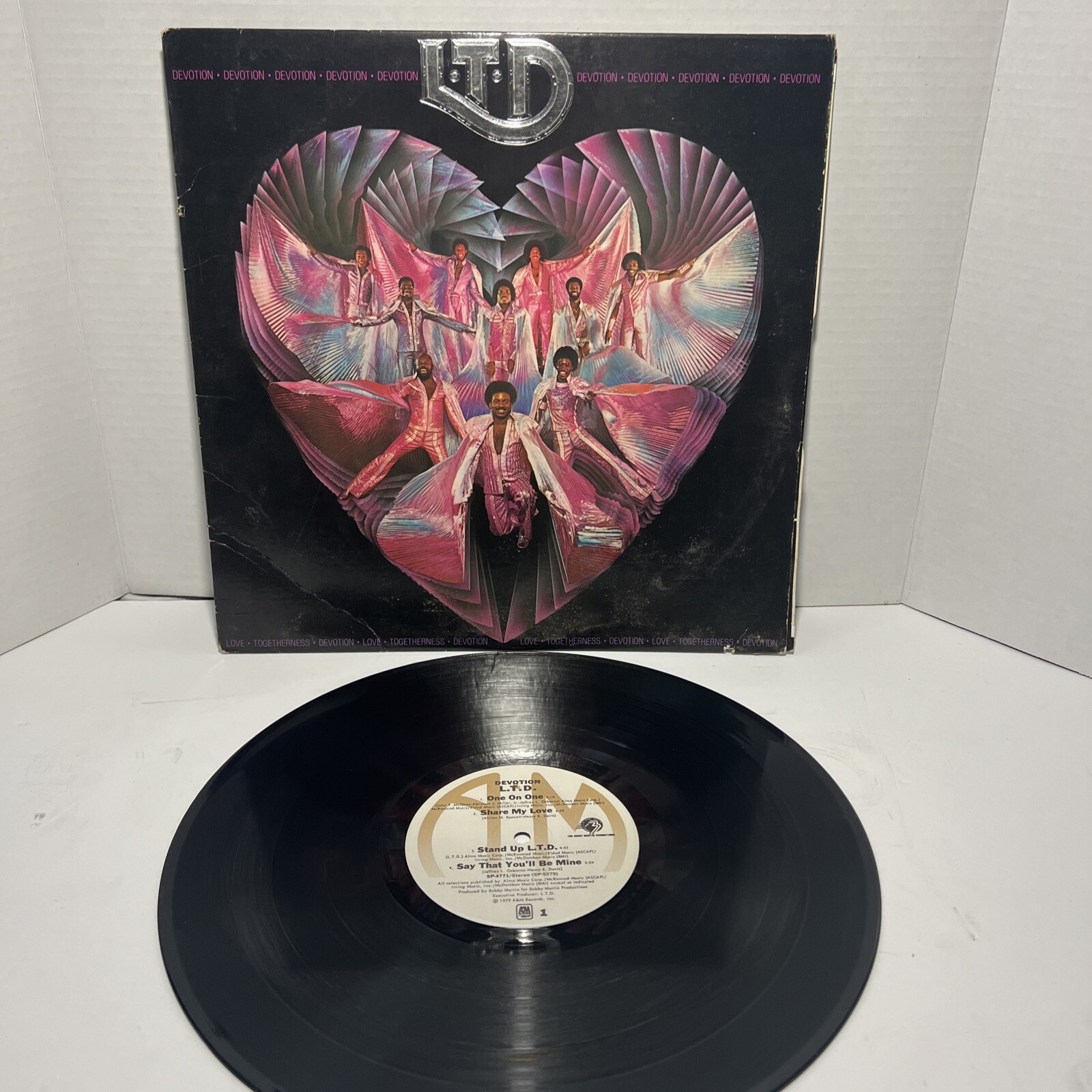 L.T.D- Devotion - 1979 A&M LP record (SP-4771) MINT/MINT w/ raised lettering for sale online | eBay