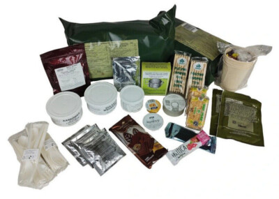 3x Huge Polish Armed Forces 24 hour combat ration SRG Emergency Food ...