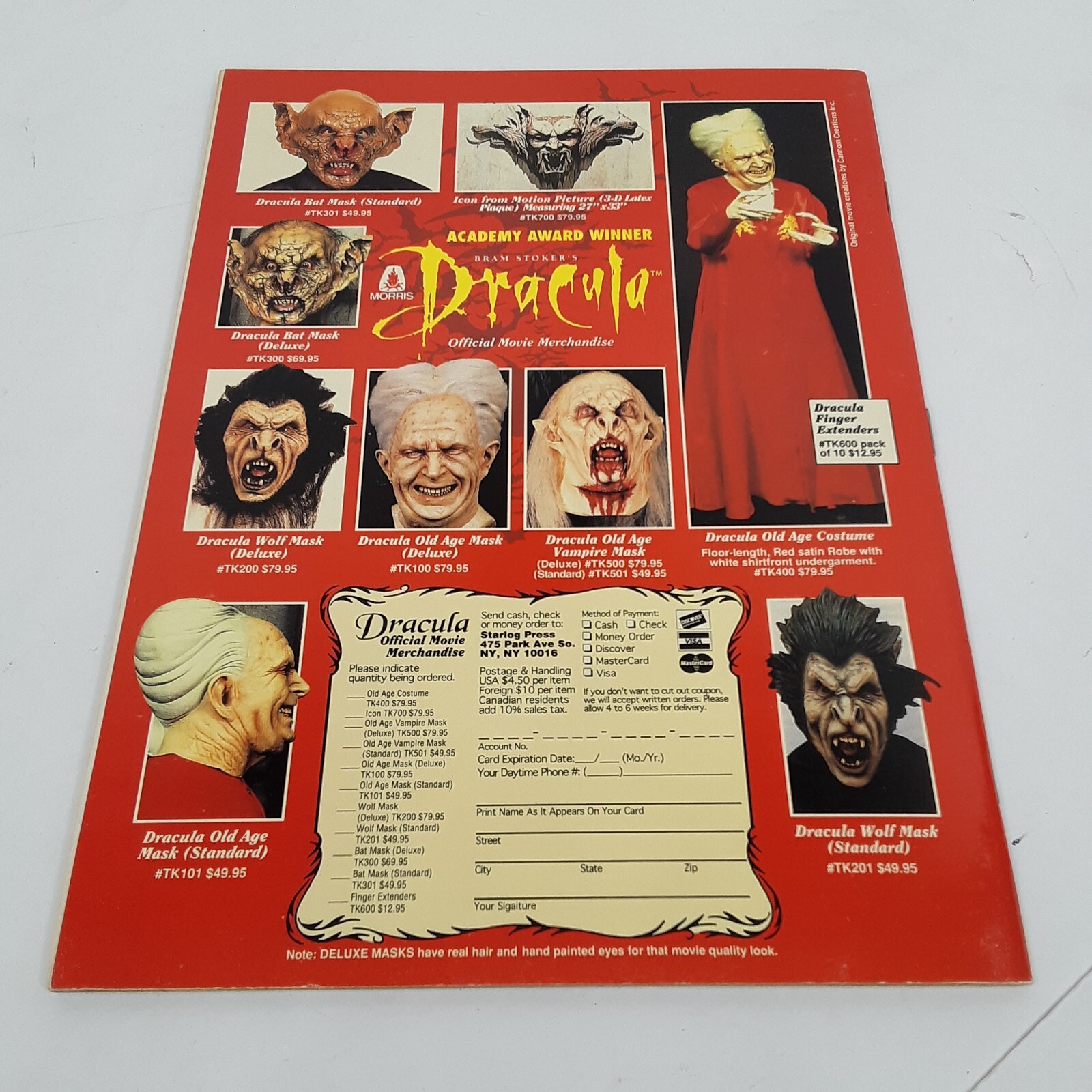 Fangoria #134 15th Anniversary Issue, Wolf, Nightmare 7, The Shadow ...