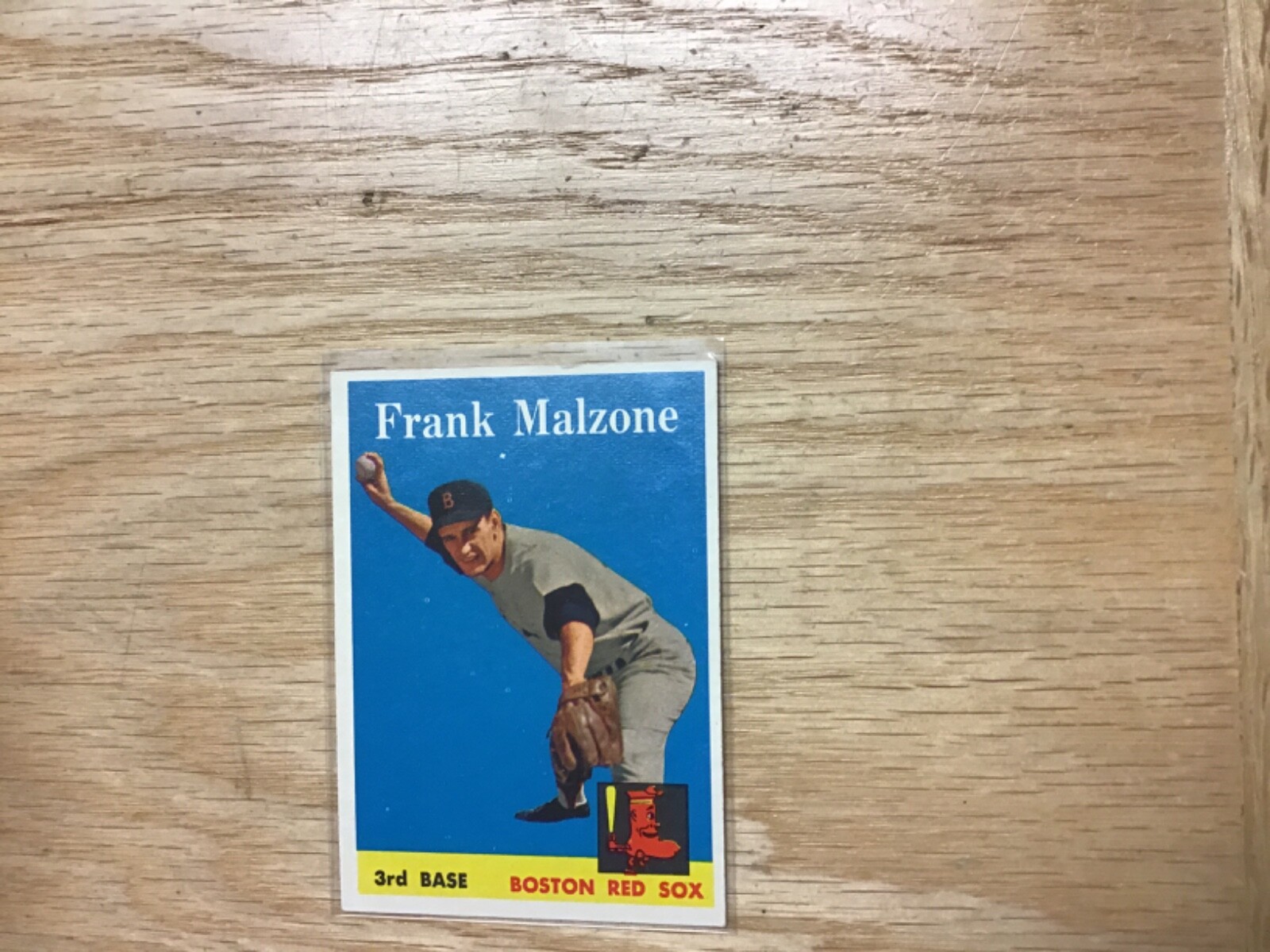 1958 Topps Baseball Frank Malzone Boston Red Sox Card #260 | eBay