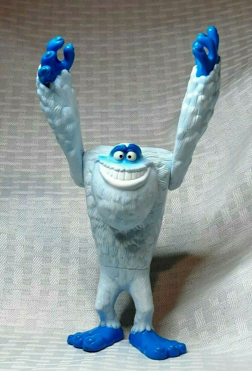 Disney Pixar Monsters Inc Abominable Snowman Yeti Figure Mcdonalds Toy