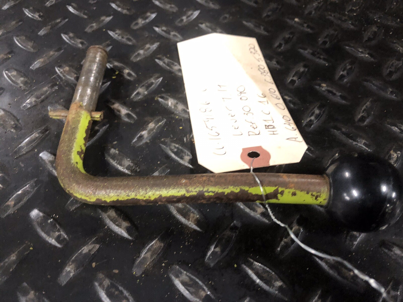 CL-1659186 Tilt Lever Clark TW25B TW125 Forklift Parts Used Ref# 30.090 ...