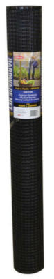 Plastic Hardware Cloth Roll, Black, 1/2" Square Mesh, 3' X 15' (36" x ...